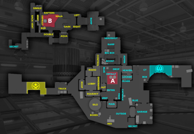 CS2 Nuke Callouts - Interactive Map 2026 Guide