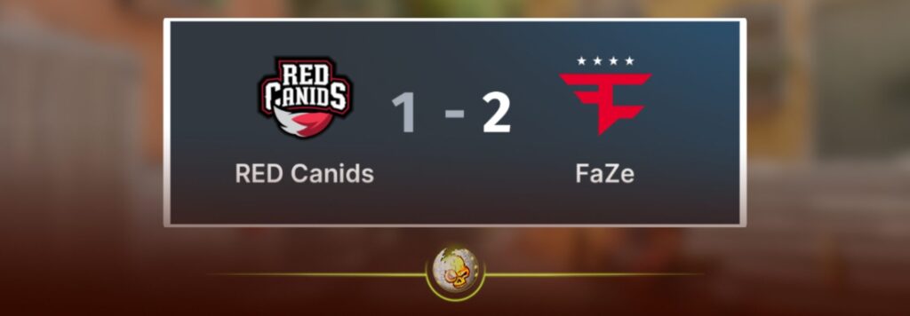 FaZe vs RED Match Results StarLadder Budapest Major 2025