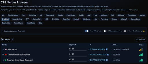 Best CS2 Prop Hunt Servers (2026 List)