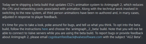 Animgraph 2 Beta CS2 Update April 2026 What Changed